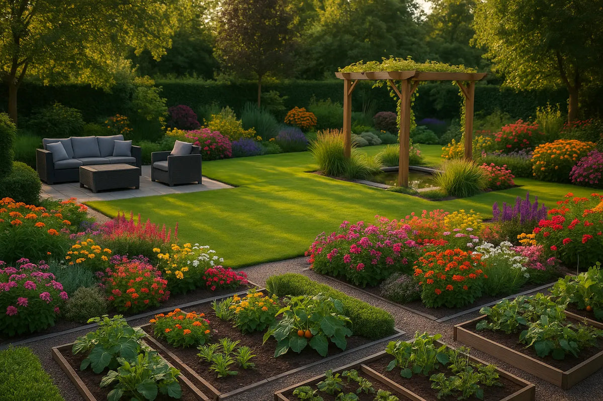 Grote tuin inrichten | Complete stap-voor-stap handleiding